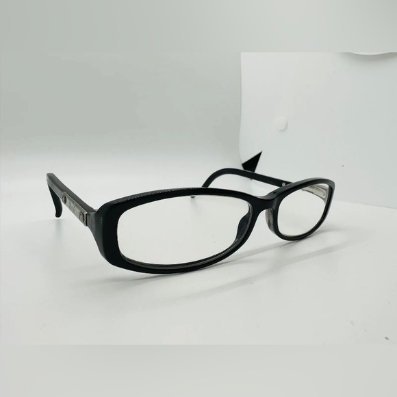 Gucci | Accessories | Gucci Vintage Black Demo Lens Womens Eyeglasses ...